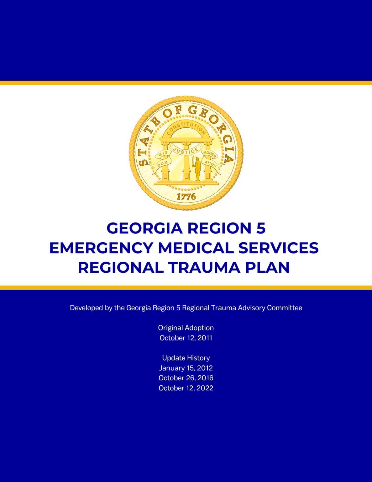Trauma Plan – R5Trauma Education and Outreach Team